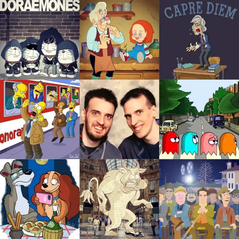 Dan e Dav, i divertenti video animati che omaggiano il cinema