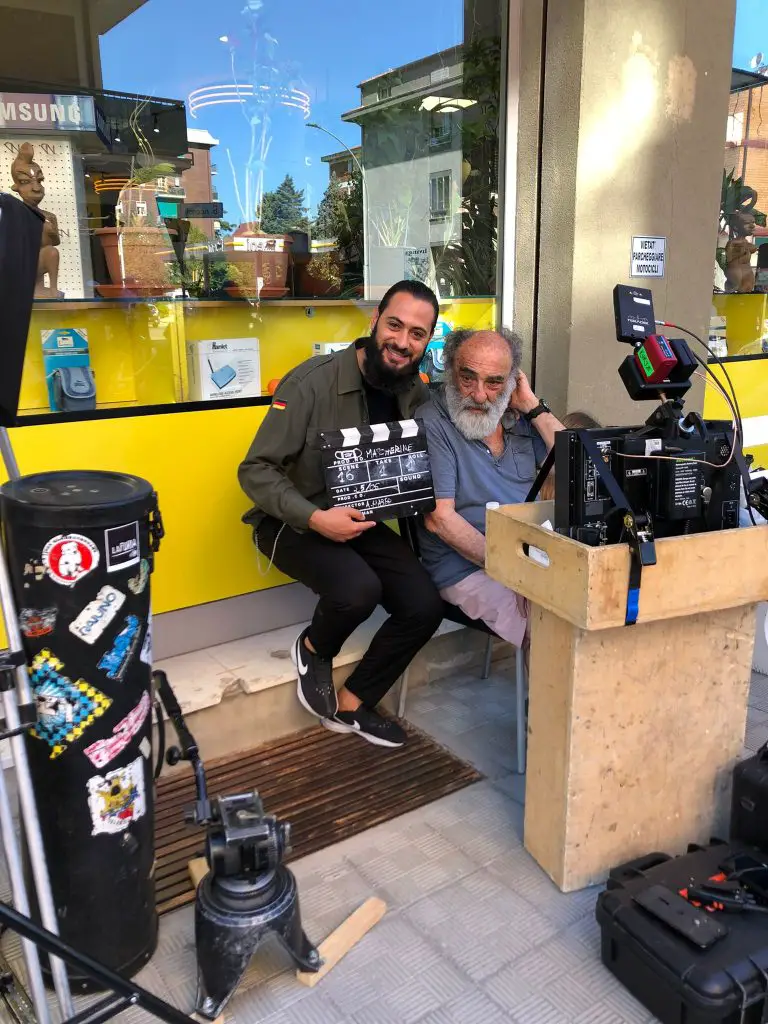 Fabio Toscano al fianco di Alessandro Haber in Mascherine