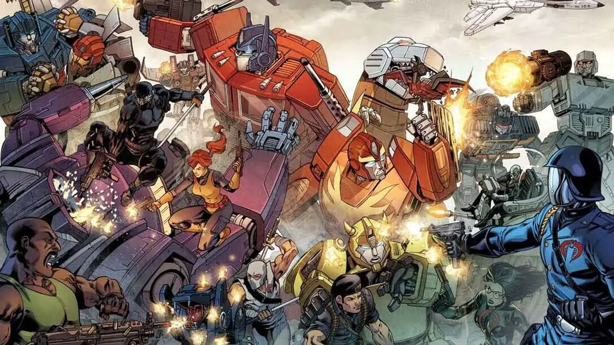 Transformers: un crossover con un altro brand anni '80